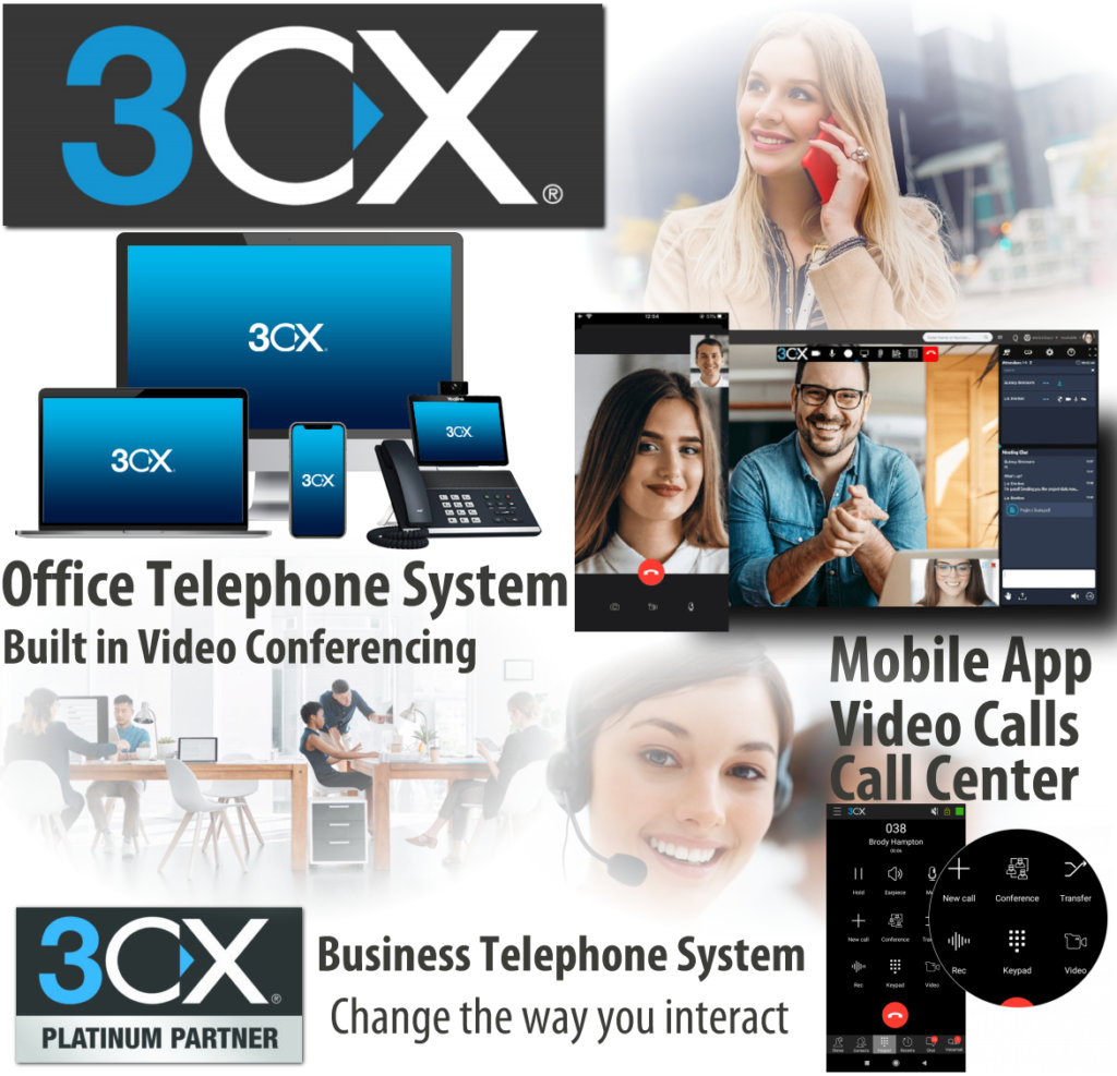 3CX Jeddah - 3CX IP PBX System -Many Features -Choose Any SIP Phone