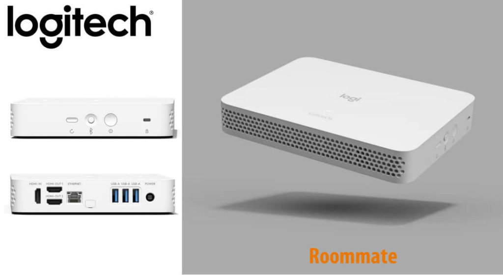 Logitech RoomMate makes easy deploy with video conferencing softwares
